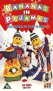 Bananas In Pyjamas: Walking In The Snow [VHS]: Karina Kelly, Nicholas ...