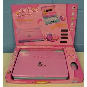 Girls Kids Children Educational Toy Notebook Computer/Laptop in Pink ...