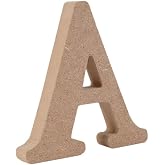 Wooden MDF Letter G - Size 8cm Tall - Free Standing Wooden Letters for ...