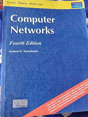 Amazon.in: Buy Computer network fourth edition by Andrew S Tanenbaum ...
