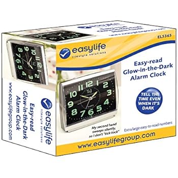 Glow In The Dark Alarm Clock: Amazon.co.uk: Kitchen & Home