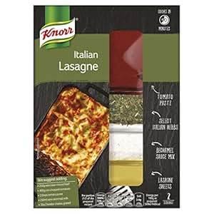 Knorr Italian Lasagne Cooking Kit, 155 g: Amazon.co.uk: Prime Pantry