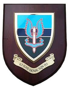 63 SAS Wall Plaque Signal Squadron Military Special Air Service: Amazon ...