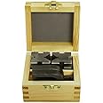 Precision Engineers Vee Blocks Clamp Set - V Block Matched Pair Wooden ...