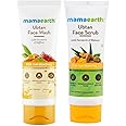 Buy Mamaearth Tan Removal Combo(Ubtan - Face Wash 100ml + Face Scrub 100g) Online at Low Prices ...