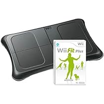 Wii Fit Plus (w/ Black Wii Balance Board) For Nintendo Wii