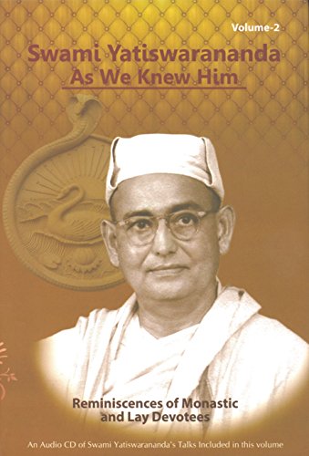 Buy Swami Yatiswarananda as We Knew Him - 2 vol. set Book Online at Low ...