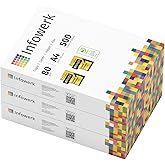Infowerk Printer Paper Copier Paper 2500 Sheets 5 x 500 A4 80g Premium Brilliant White CIE 160 ...