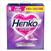 Henko Matic Top Load Detergent Powder 2 Kg Pouch With Power Of ...