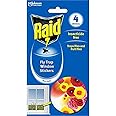Raid Fly Trap Window Stickers, Fly Killer for Indoor Use, Non Toxic and ...