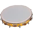 Shreyas Tambourine Hand Percussion Musical Instrument Fibre Daffli 12 ...