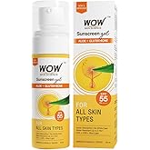 WOW Skin Science Sunscreen Gel For All Skin Types | SPF 55 PA ...