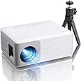 Mini Projector, 5000 Lumens AKIYO O1 LED Portable Projector, Support HD ...