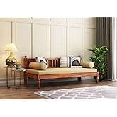 COMBAT FURNITURE Sheesham Wood Sofa Cum Diwan for Living Room Bedroom ...