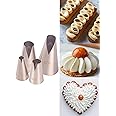 Saint Honore Piping Nozzles,Enhance Your Pastry Creations with V Wave ...