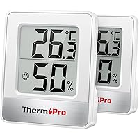 ThermoPro TP49-3 Digital Room Thermometer Indoor Hygrometer Mini ...