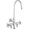 Anatomix Lab Cock Three Way Tap for Laboratory | Heavy Brass Made One ...