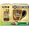 Tata Coffee Gold, Vanilla Flavored Coffee, Special Edition Pack with Free Golden Mug, 50g Jar ...