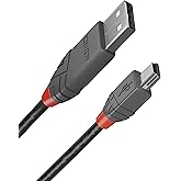 Essex Electronics 1m USB 2.0 A - 5 Pin Mini B Camera/MP3 Cable: Amazon ...