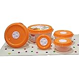 Buy Princeware Plastic Fresh Ven Bowl Package Container Set, 5 Pieces ...