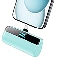 Feob Mini Power Bank Portable Charger 5200mAh for iPhone 15 Series, PD USB C Battery Pack with ...