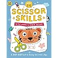 SCISSOR SKILLS 50 fun activities to color and cut | AGES 3-5: | The ...