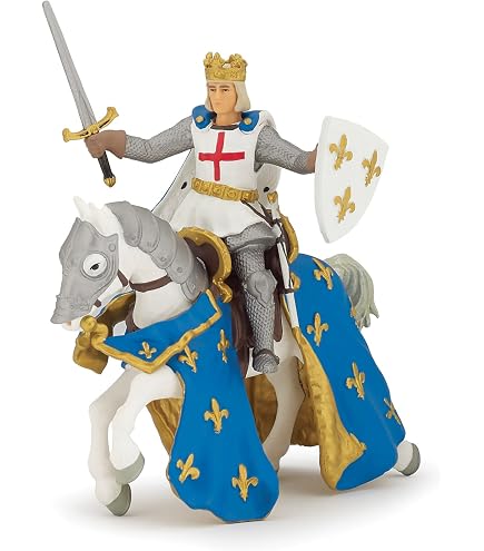 Schwarzer Ritter Auf Pferd
