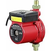 MAZOUT Inline Circulatory Automatic Water Pressure Pump with Wall ...