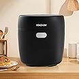 YOKEKON Rice Cooker Small 2L,Low Sugar Mini Rice Maker and Stainless ...