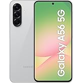 Samsung Galaxy A56 5G, Android Smartphone, 256GB Storage, 8GB RAM, Awesome Graphite, 6x OS ...