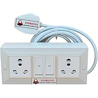 INDRICO 16 Amp Electric Extension Board For Heavy Duty With Individual ...