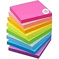 Nutshell 400 Sheets (5 Mix Colors * 80 Sheets Each Color) Fluorescent ...