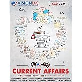 Vision ias monthly current Affairs Magazine July 2025 bk/wh Photocopy ...