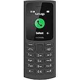 Nokia 105, 1.8 Inch S30+ Feature Phone with 4G Connectivity, 128MB ...