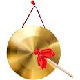 ZEAYEA 12.6 inch Gong Instrument, Chinese Traditional Percussion ...