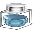 Metaltex Plate Kitchen Cupboard Organiser, Space Saver Corner Sink Dish ...