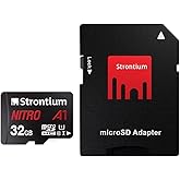 Strontium Nitro 16GB Micro SDHC Memory Card 85MB/s UHS-I U1 Class 10 ...