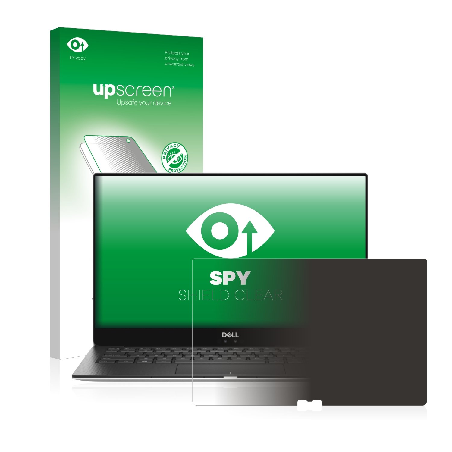 upscreen Privacy Screen Protector compatible with Dell XPS 13 9370 ...