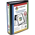 A5 Display Book - 80 Pockets (160 Sides) Black Presentation Display ...
