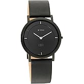 Buy EDGE Titan Quartz Analog Black Dial Black Stainless Steel Strap ...
