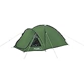 Eurohike Avon 3 DLX Nightfall Tent for 3 People with Porch and Darkened ...