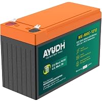 AYUDH 12V10AH Lithium-ION Battery for Agriculture Spray Pump,Solar ...