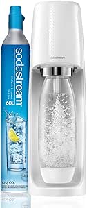 SodaStream Spirit Sparkling Water Maker Machine with 1 Litre Reusable BPA Free Water Bottle for ...