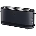 WMF Long slot toaster, 2 slices with bread attachment, narrow toaster ...