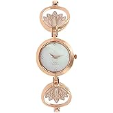 Titan Analog Raga Garden Of Eden Mother Of Pearl Dial Women Watch With ...