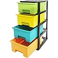 Abbaware Plastic Storage Chest With Wheels, Storage Boxes, Tower, Candy ...