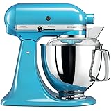 KitchenAid Küchenmaschine Artisan 4,8L Vintage Blau: Amazon.de: Küche ...