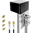 Maswell 5G Antenna Outdoor 2X2 MIMO, Up to 6 dBi, 600-8000MHz Omni-Directional 4G+ LTE 5G NR ...