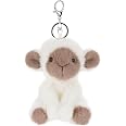 Apricot Lamb Cute Toys Sheep Lamb Plushies Stuffed Animal Soft Keychain ...
