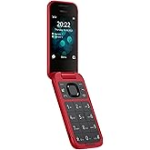 (Refurbished) Nokia 2660 Flip 4G Volte keypad Phone with Dual SIM, Dual ...